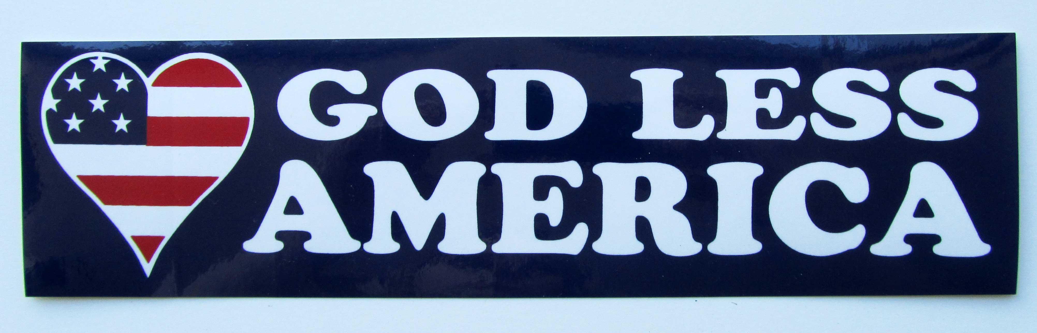 God Less America Bumpersticker Multiple By Jeremy Deller Very Good
