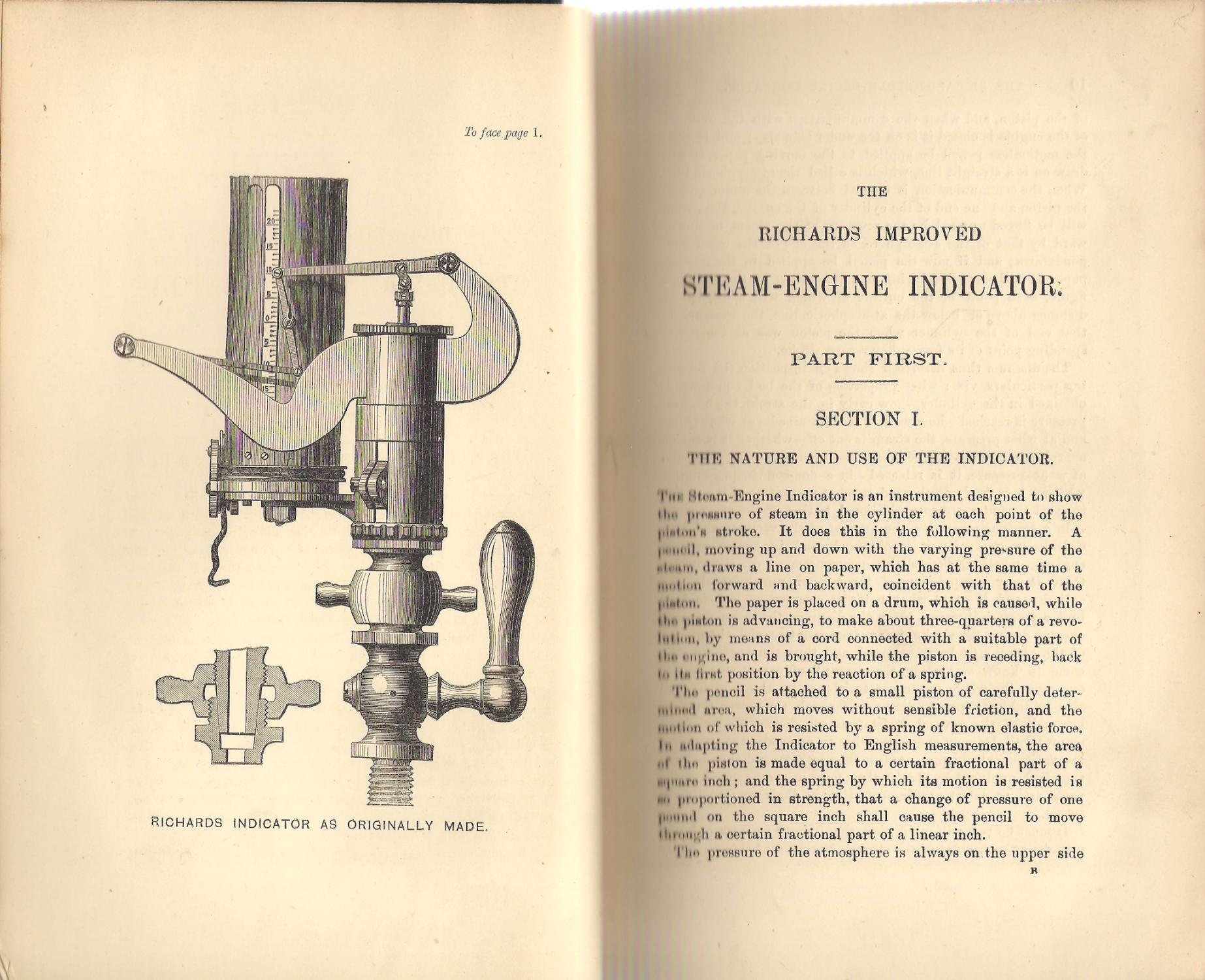 A Treatise on the Richards Steam-Engine Indicator (Manufactured by ...