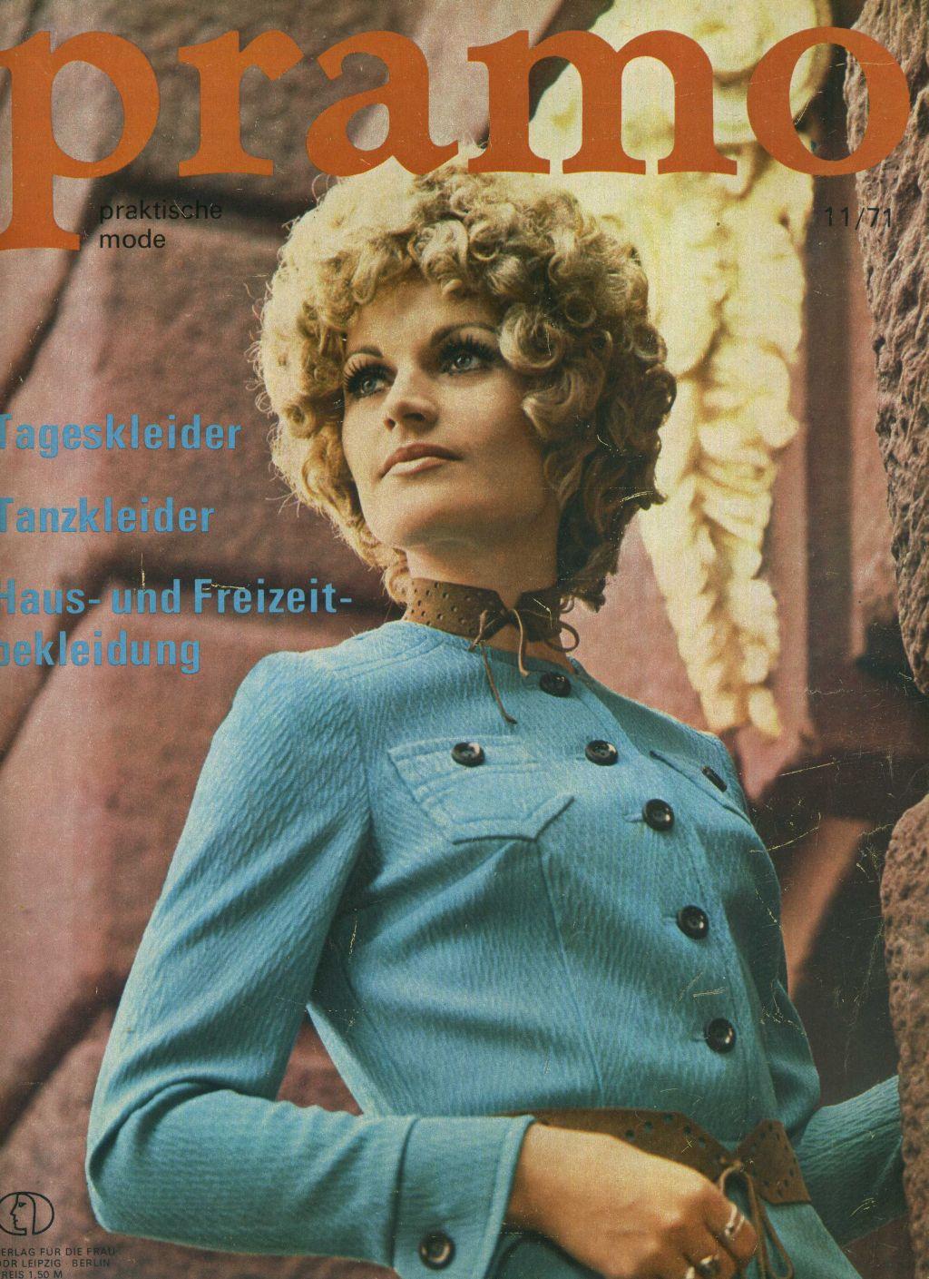 Pramo 1971. Praktische Mode. Modezeitschrift. Vollständiger Jahrgang ...