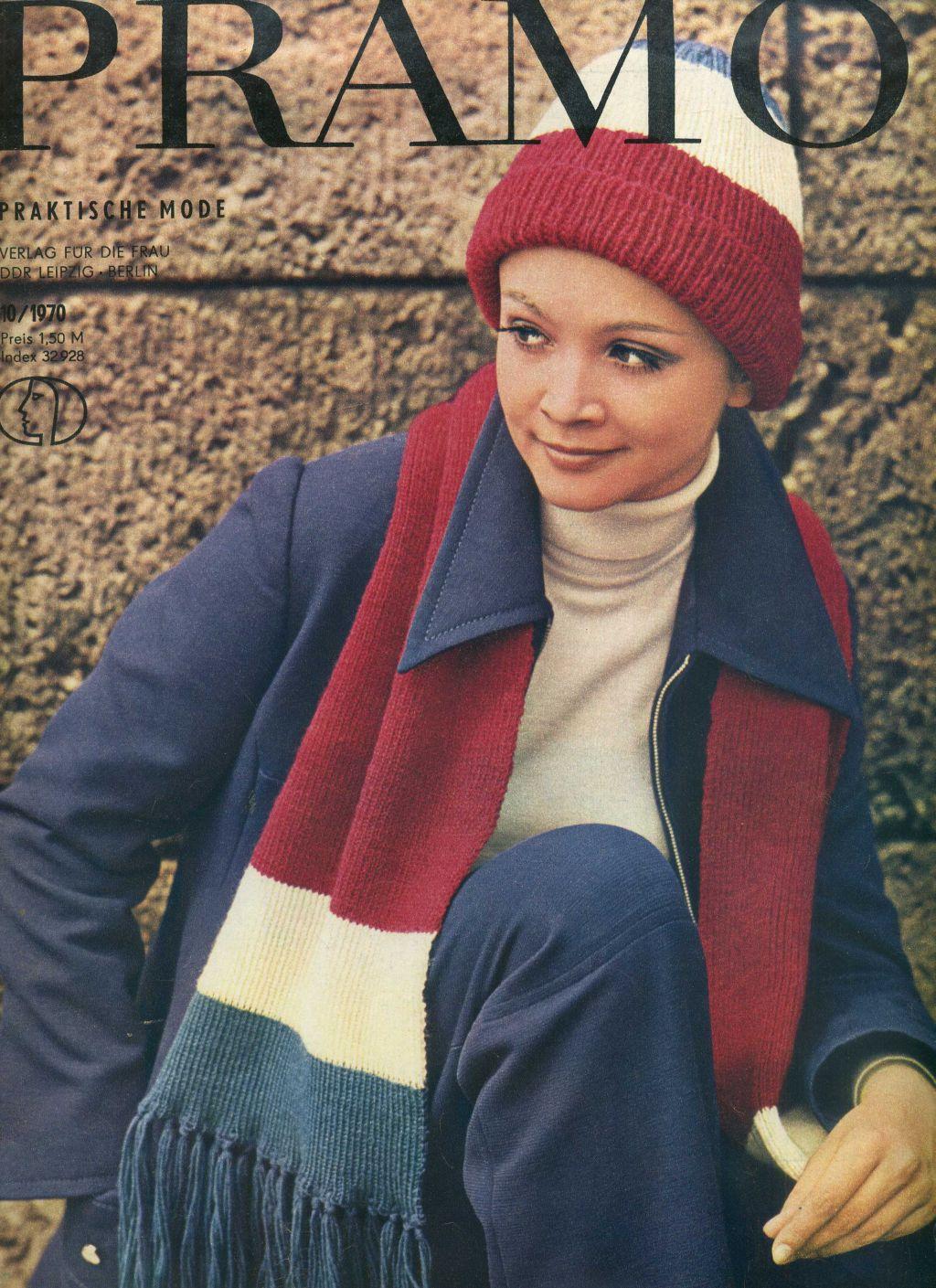 Pramo 1970. Praktische Mode. Modezeitschrift. Konvolut von 11 Heften ...