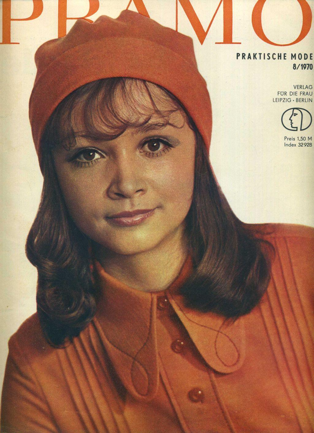 Pramo 1970. Praktische Mode. Modezeitschrift. Konvolut von 11 Heften ...