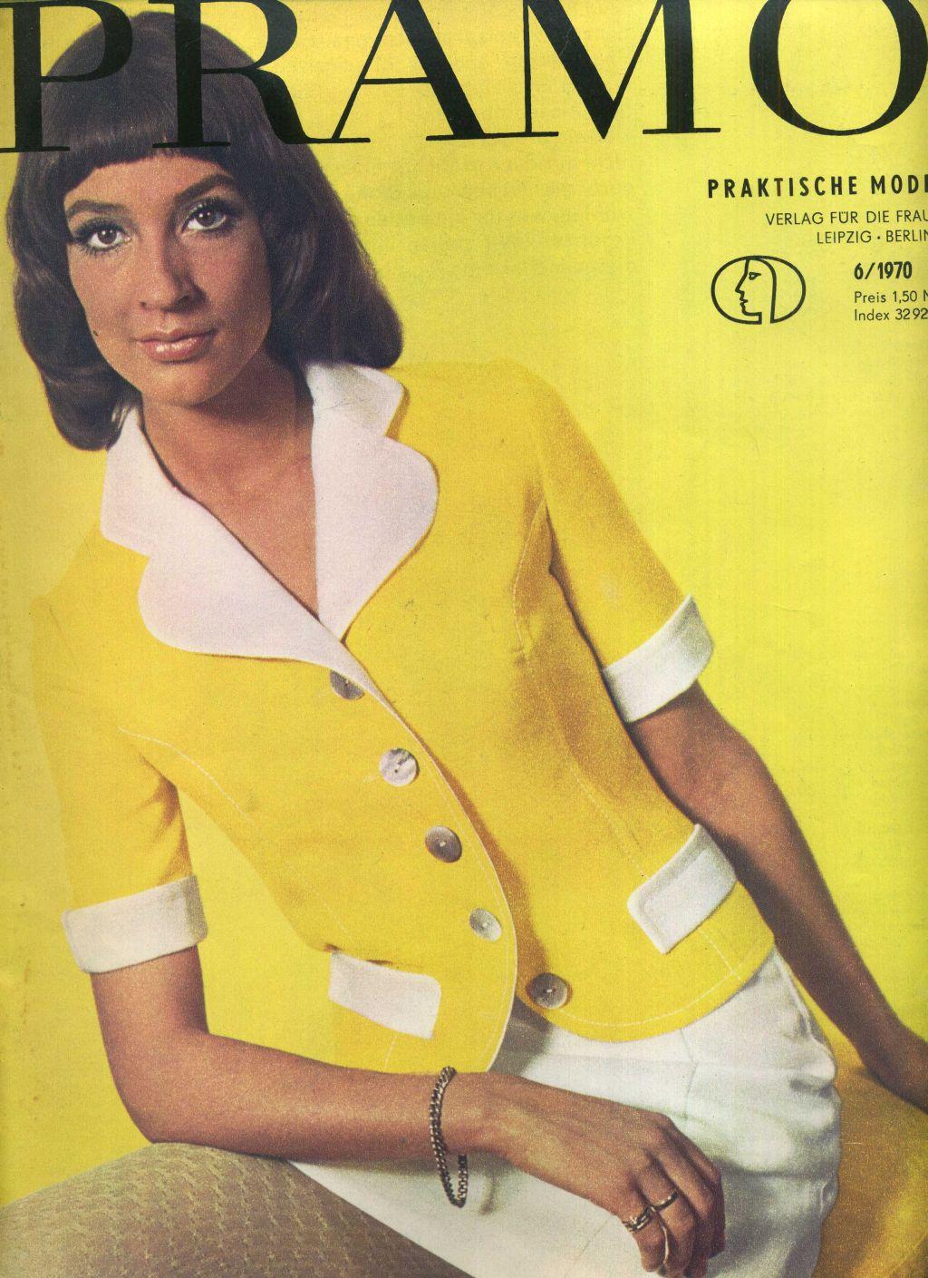 Pramo 1970. Praktische Mode. Modezeitschrift. Konvolut von 11 Heften ...