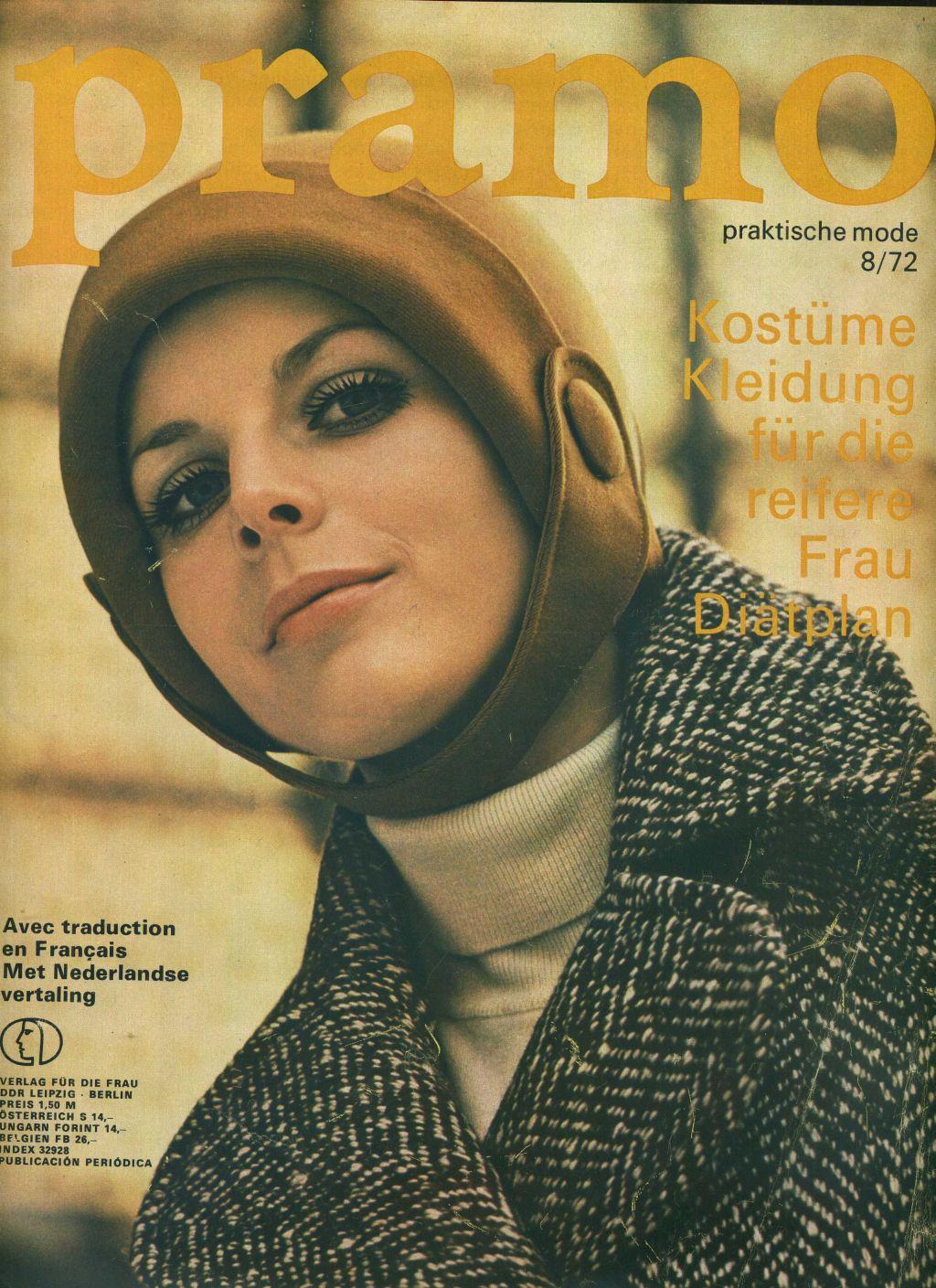 Pramo 1972. Praktische Mode. Modezeitschrift. Vollständiger Jahrgang ...