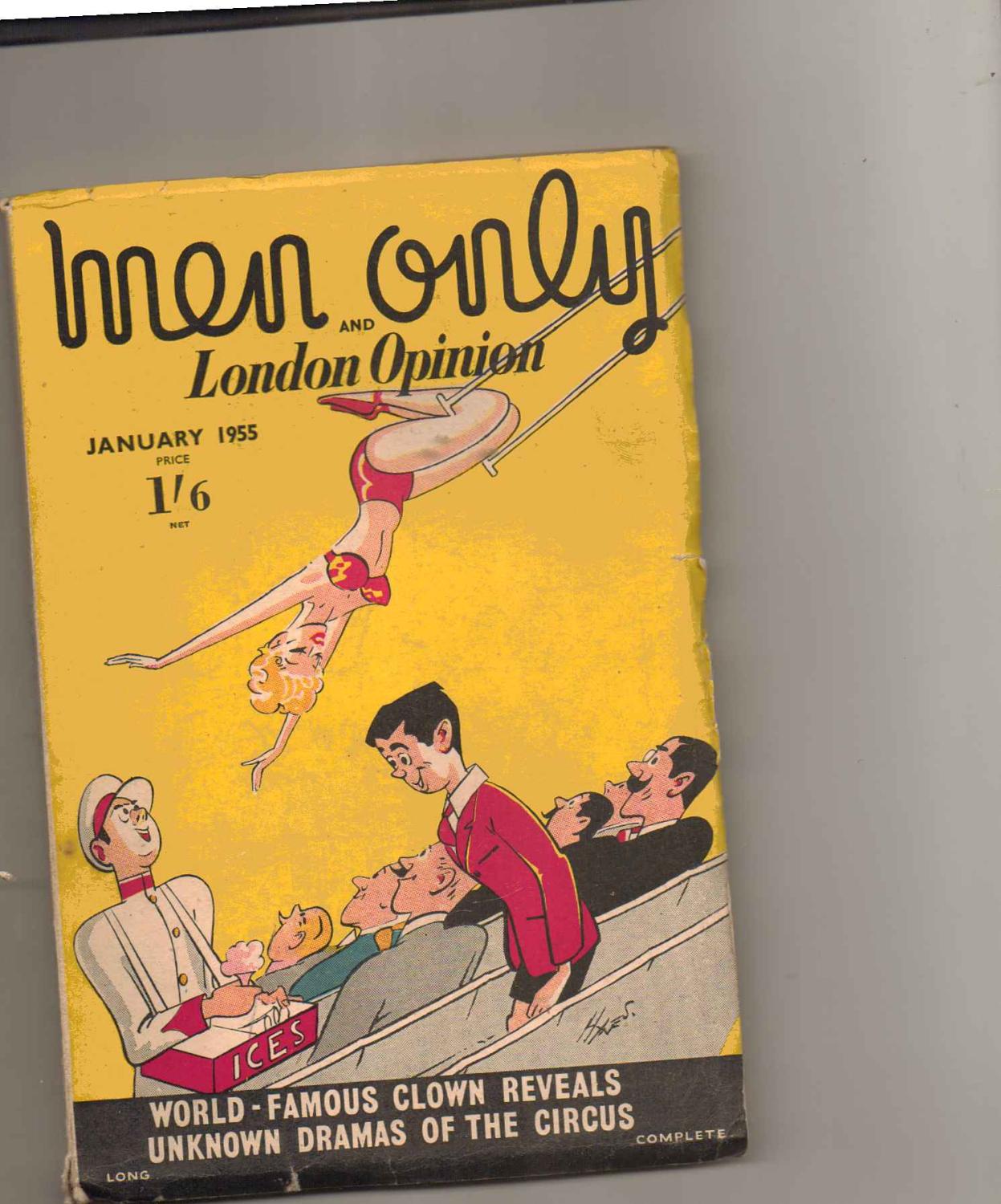 MEN ONLY magazine. January 1955: (1955) Magazine / Periodical | SAVERY ...