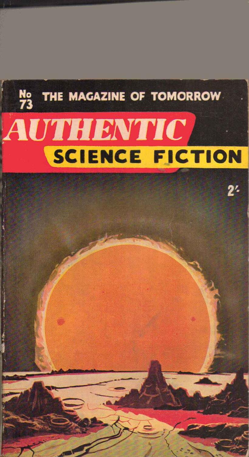Authentic Science Fiction Monthly magazine. Number 73. September 1956 ...
