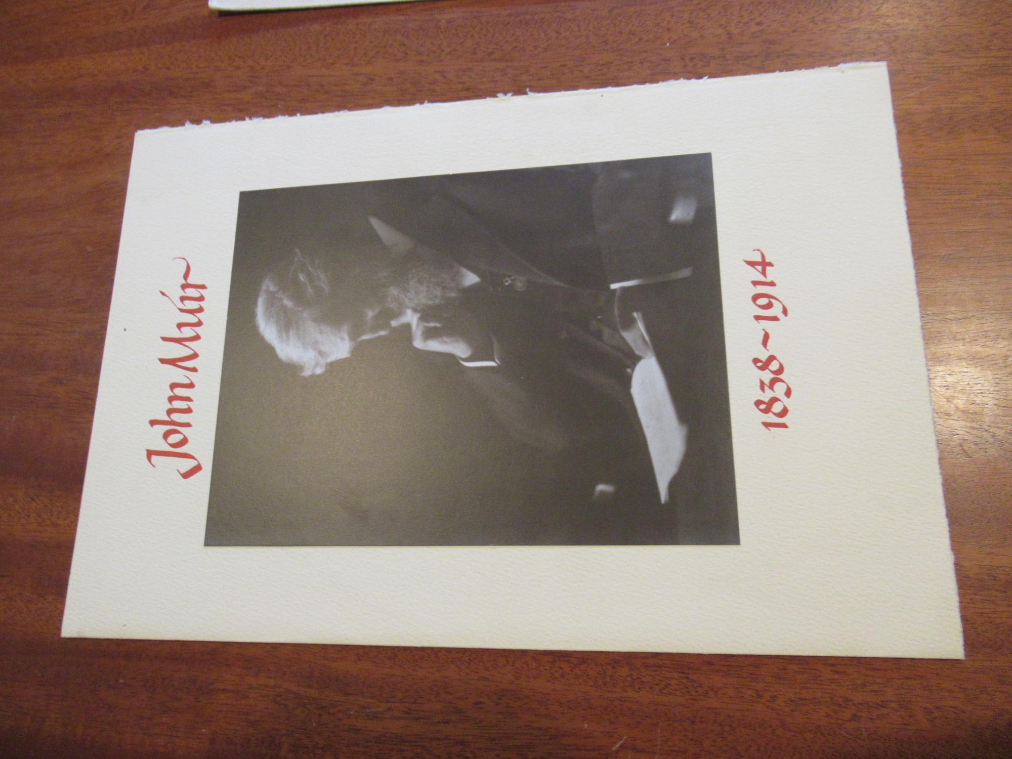 John Muir 1838 - 1914 The Letter That Announced the Survival of the ...