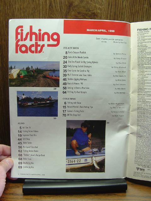FISHING FACTS MAGAZINE - MAR/APR 1998 ISSUE by FISHING FACTS MAGAZINE ...