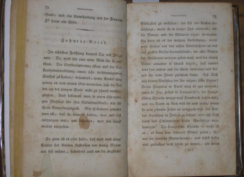 Gemälde weiblicher Erziehung. Komplett in 2 Bänden. by Rudolphi ...