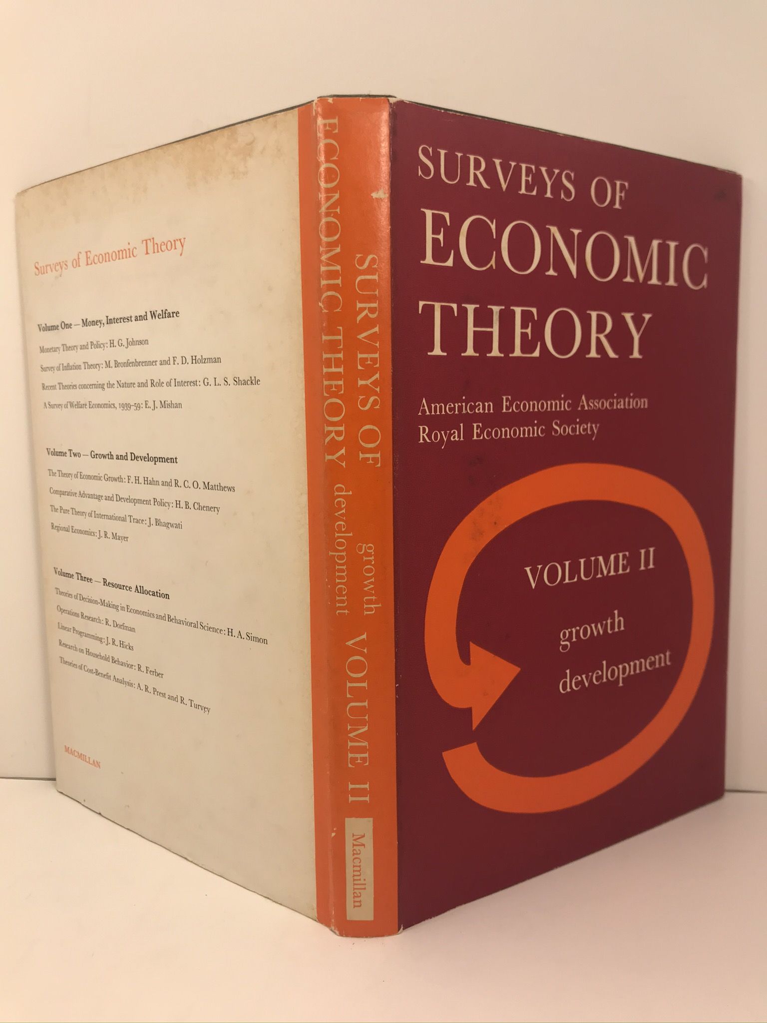 Surveys of Economic Theory: Growth and Development prepared for the ...