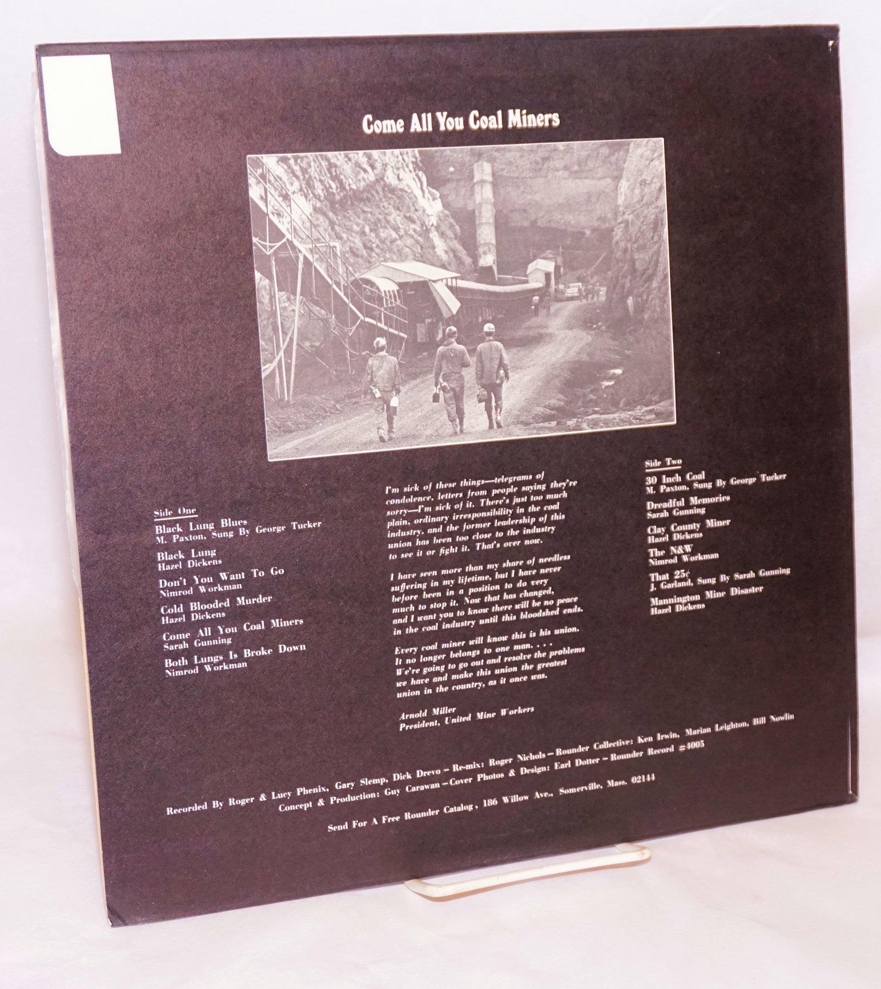 Come all you coal miners: songs by Nimrod Workman, Sarah Gunning ...