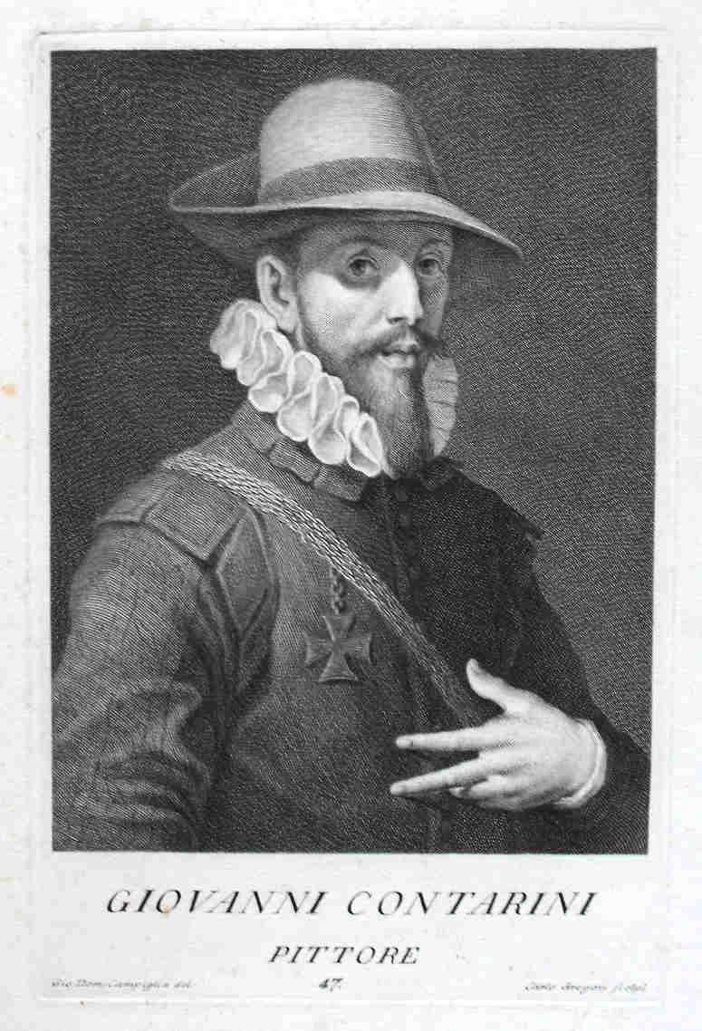 GIOVANNI CONTARINI - Pittore par CARLO GREGORI (Firenze 1719 -1759 ...