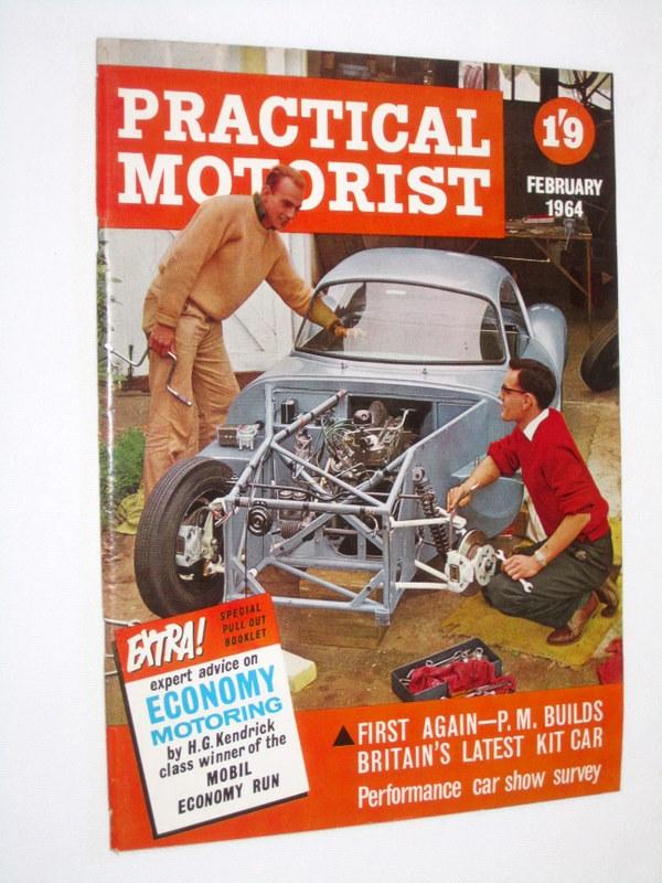 PRACTICAL MOTORIST Monthly Magazine. February 1964. ( Rover 2000 Road ...