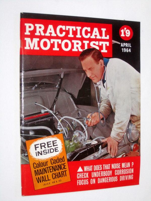 PRACTICAL MOTORIST Monthly Magazine. April 1964. ( Sunbeam Rapier Road ...