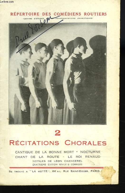 CHANT DE LA ROUTE / CANTIQUE DE LA BONNE MORT / LE ROI RENAUD ... CHANT DE LA ROUTE / CANTIQUE DE LA BONNE MORT / LE ROI RENAUD ...