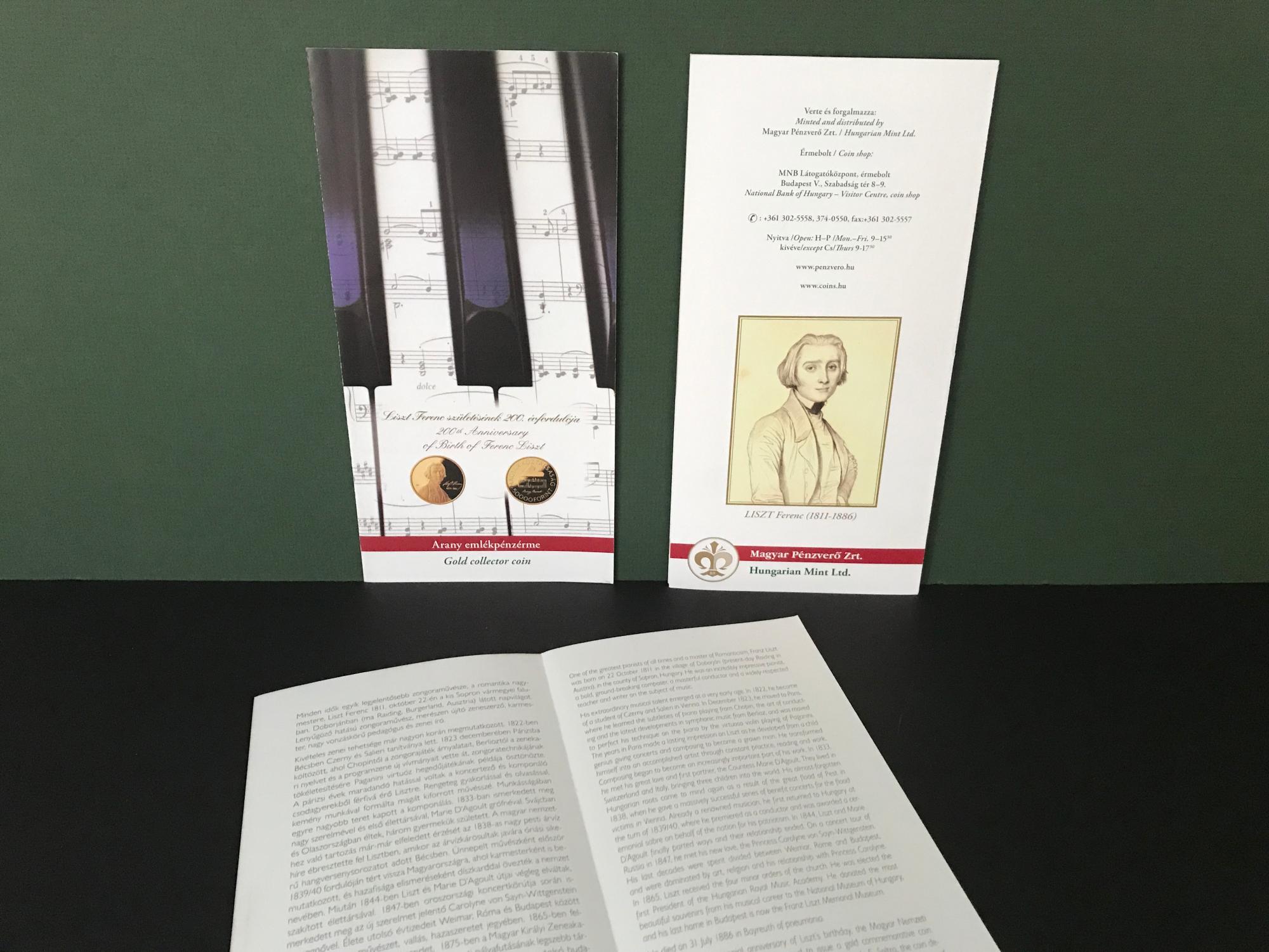 ORIGINAL FOLDOUT ADVERTISEMENT FLYER for The GOLD COLLECTOR COIN issued ...