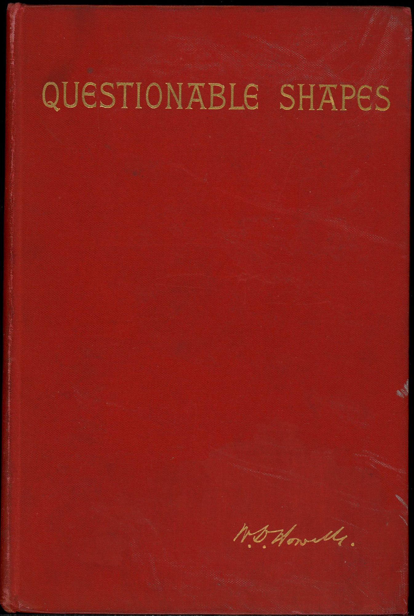 QUESTIONABLE SHAPES by Howells, W.D.: (1903) First edition. | John W. Knott, Jr, Bookseller ...