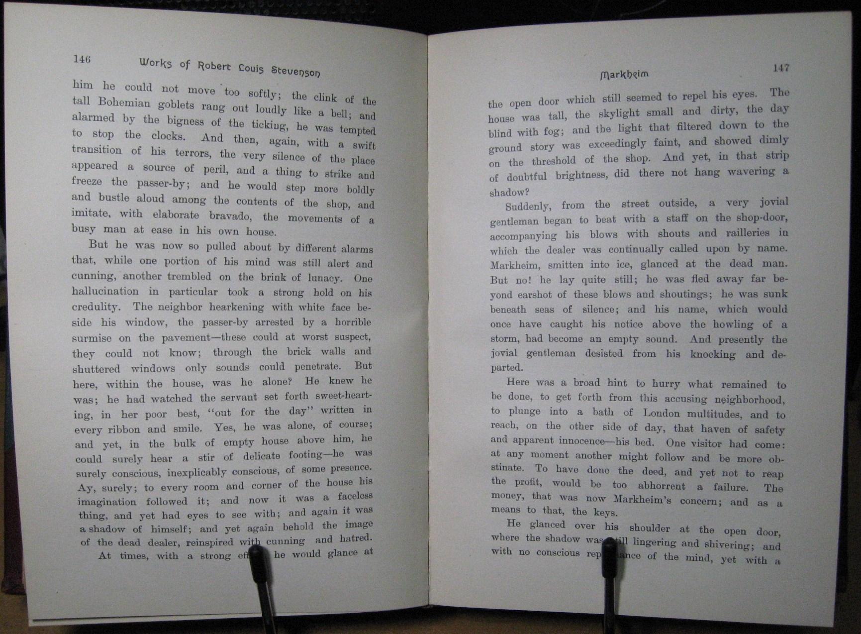 The Merry Men and Other Tales and Fables, Volume Five by Stevenson ...