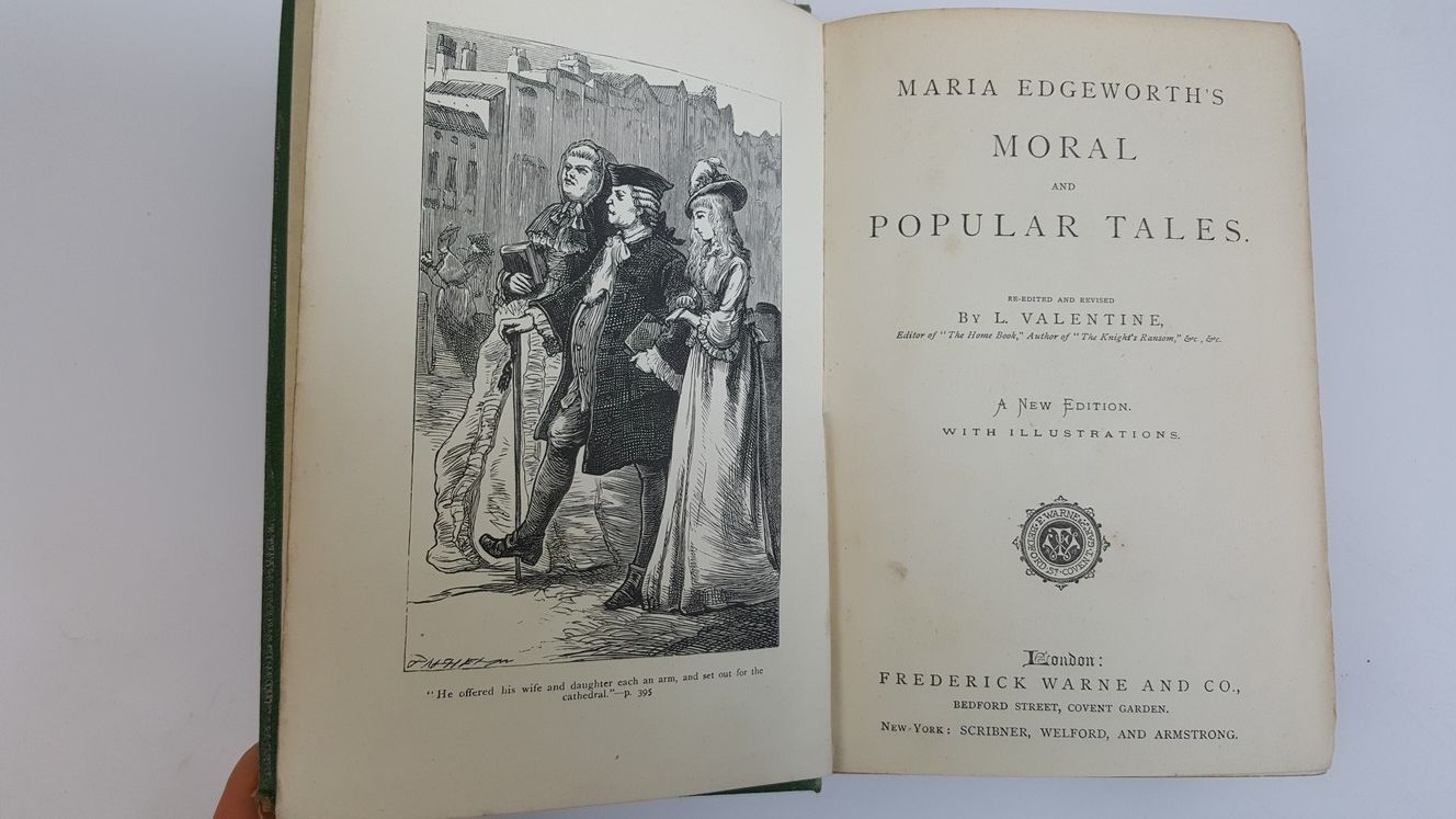 Maria Edgeworth's Moral and Popular Tales by Edgeworth, Maria, [edited ...