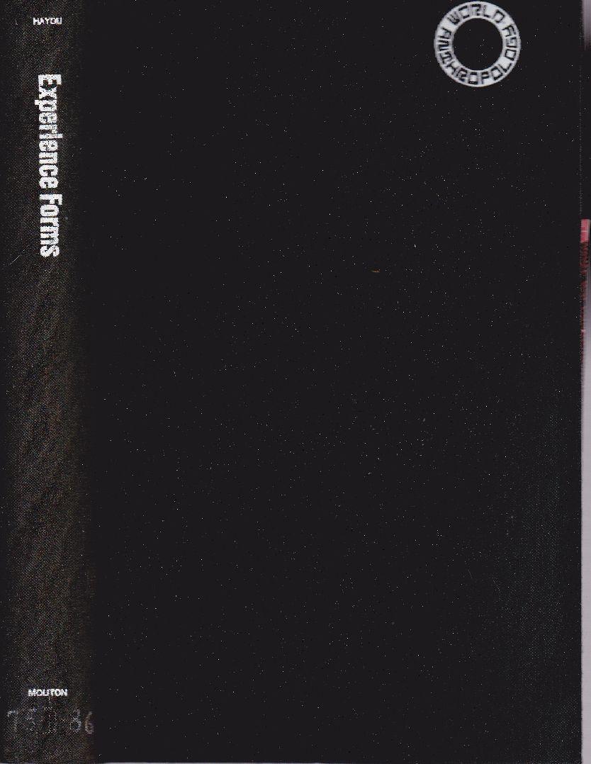 Experience Forms. Their Cultural and Individual Place and Function. by ...