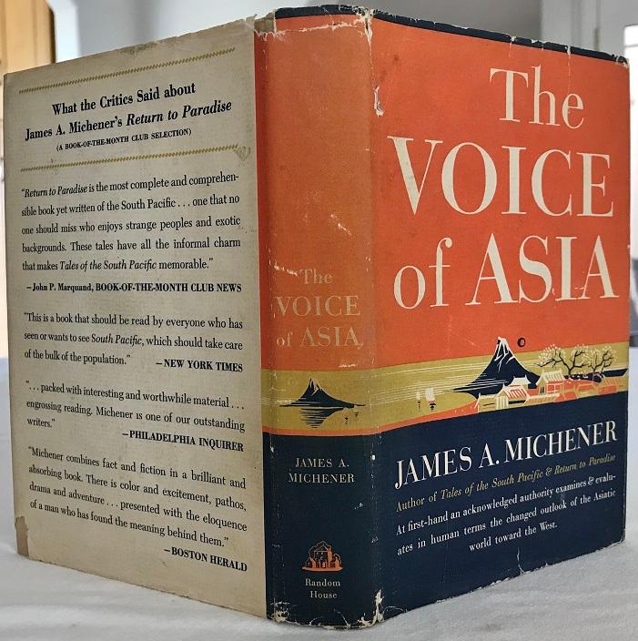 The Voice of Asia by Michener, James A: Fine Hardcover (1951) 1st ...