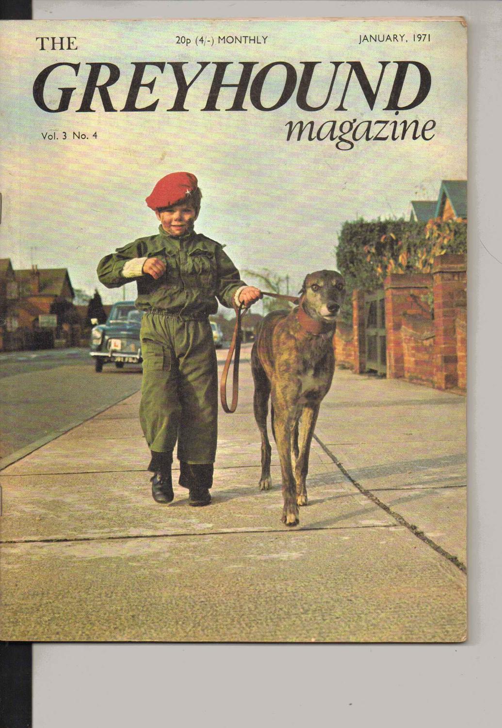 The Greyhound Magazine. JANUARY 1971. Volume 3. Number 4: (1971 ...