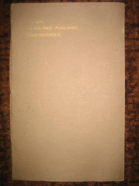 Dickens to his First Publisher John Macrone: Some Hitherto Unpublished ...