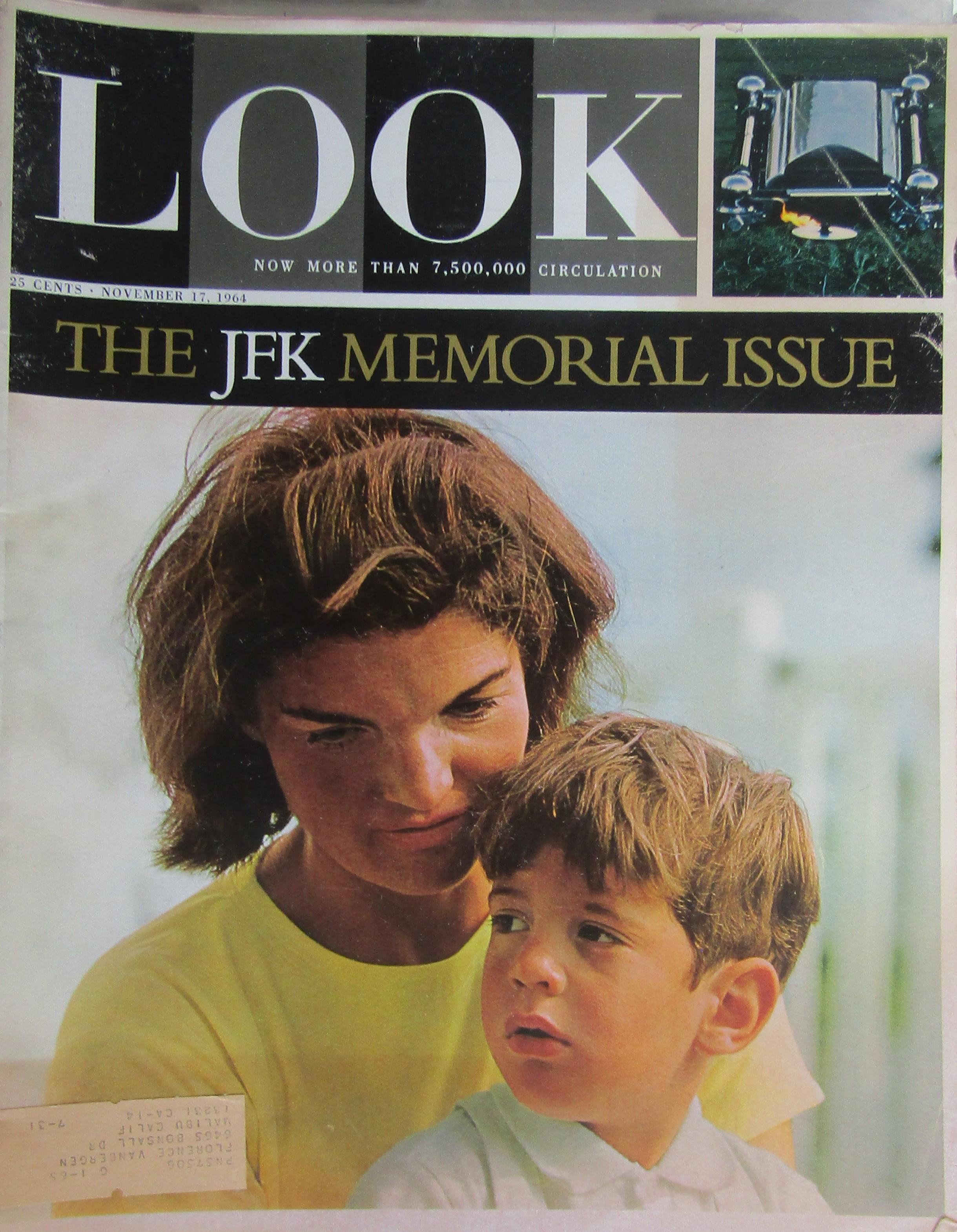Look Magazine - JFK Memorial Issue: Very Good Magazine (1964 ...