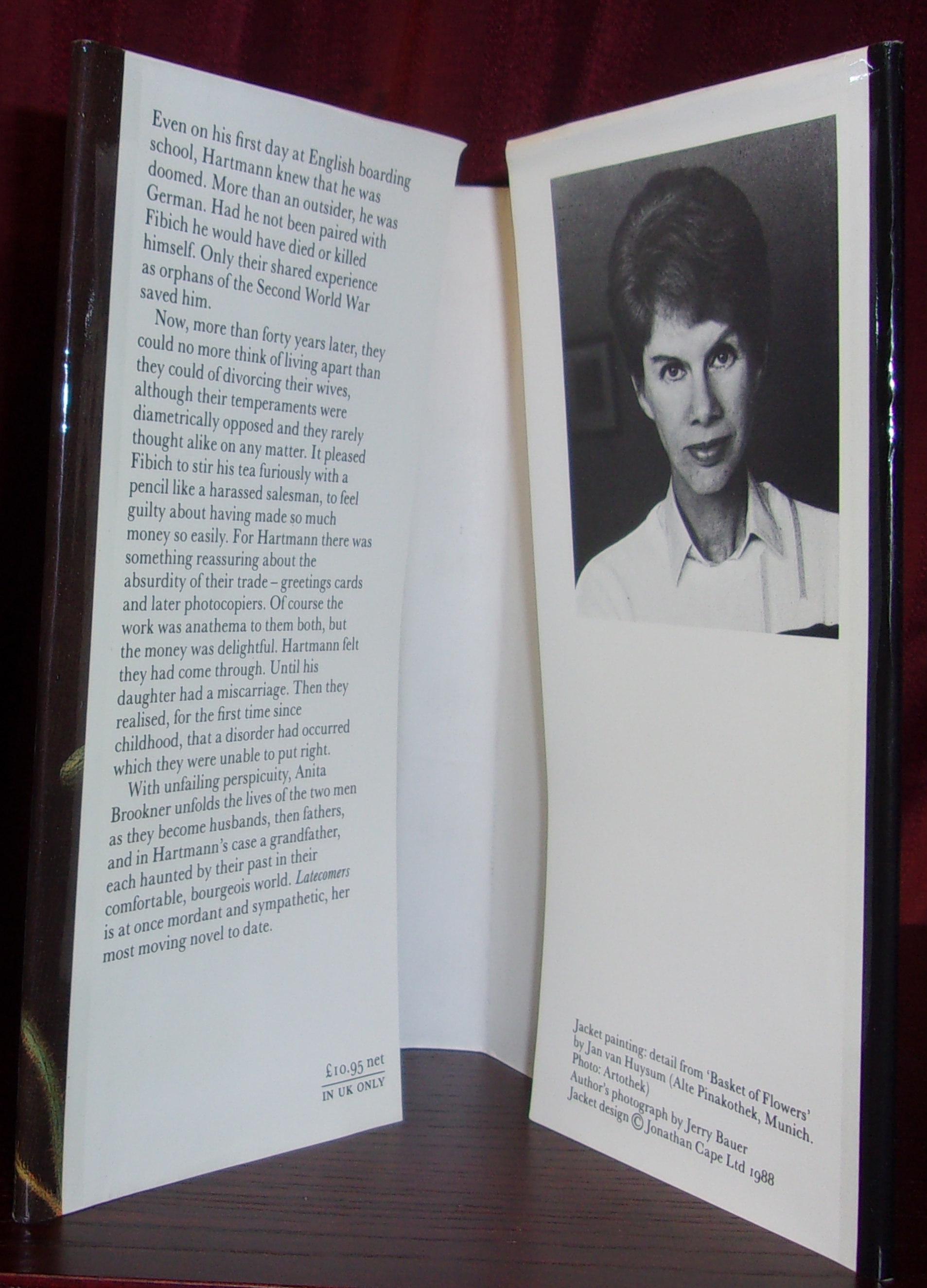 LATECOMERS by Brookner, Anita: Fine Hardcover 1st Edition | BOOKFELLOWS ...