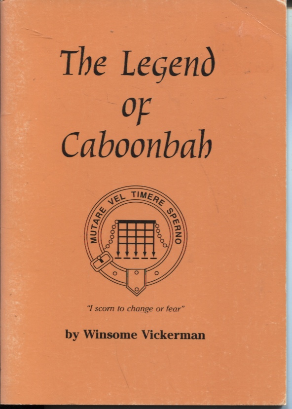 The Legend of Caboonbah by Vickerman, Winsome: Very Good Soft Cover ...