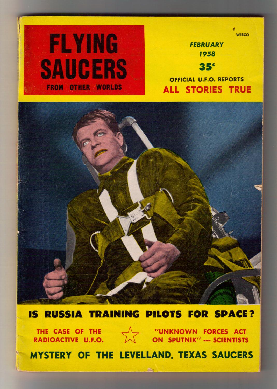 Flying Saucers From Other Worlds / February, 1958, issue #28 / Gray ...