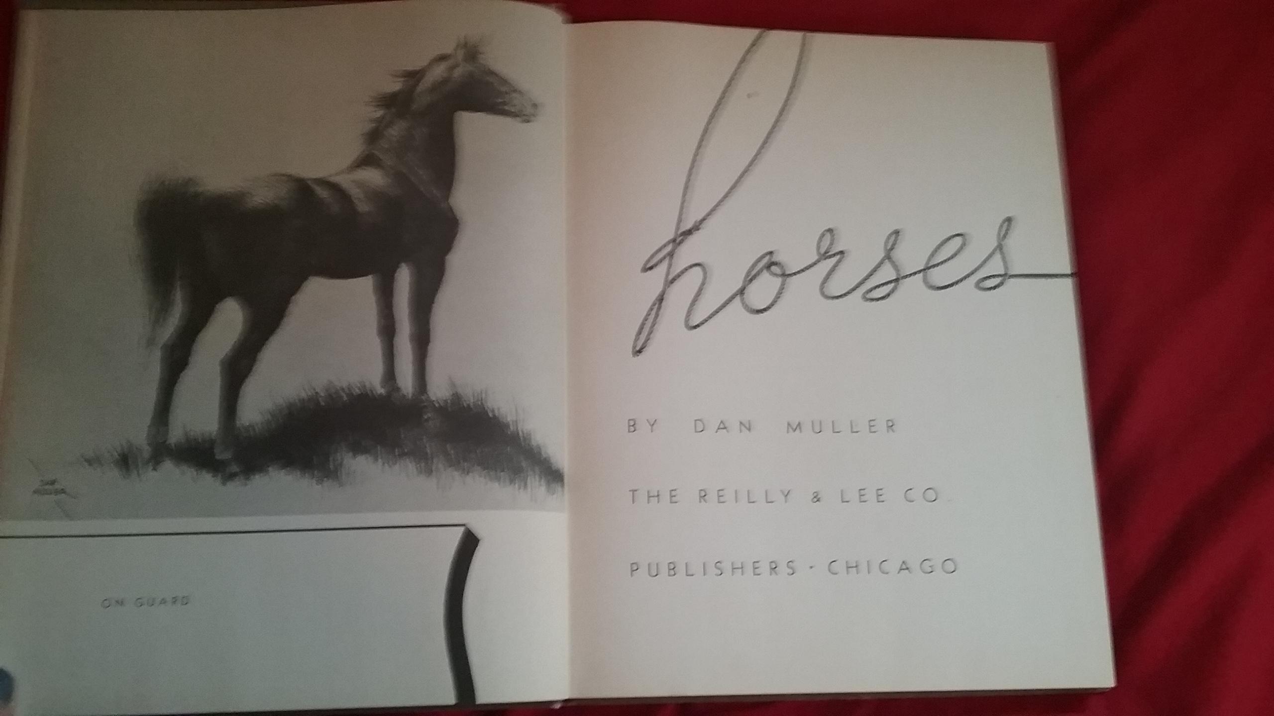 HORSES de Muller, Dan: Good Cloth (1936) 1st | Betty Mittendorf ...