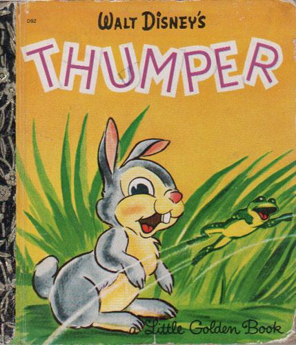THUMPER by Walt Disney: Good Hard Illustrated Cover (1967) 1st ...