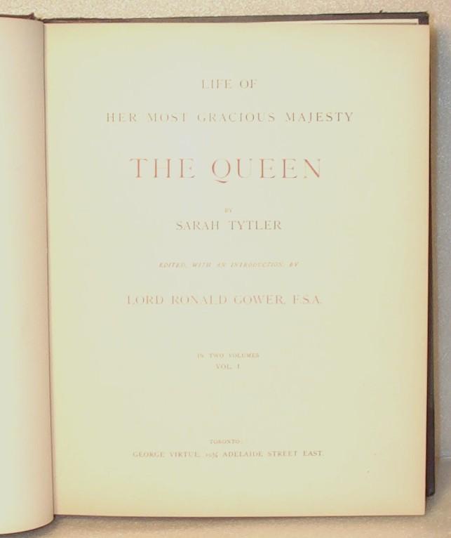 Life of Her Most Gracious Majesty The Queen by Tytler, Sarah: Good to ...