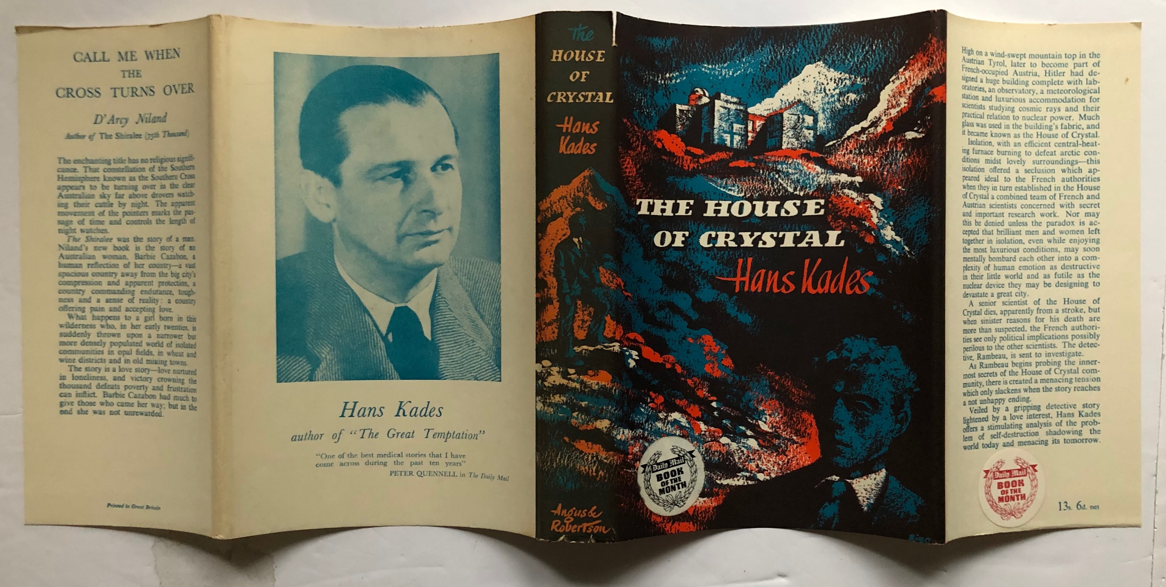 The House of Crystal by Kades Hans + Biro ( jacket illustrator ): Near ...
