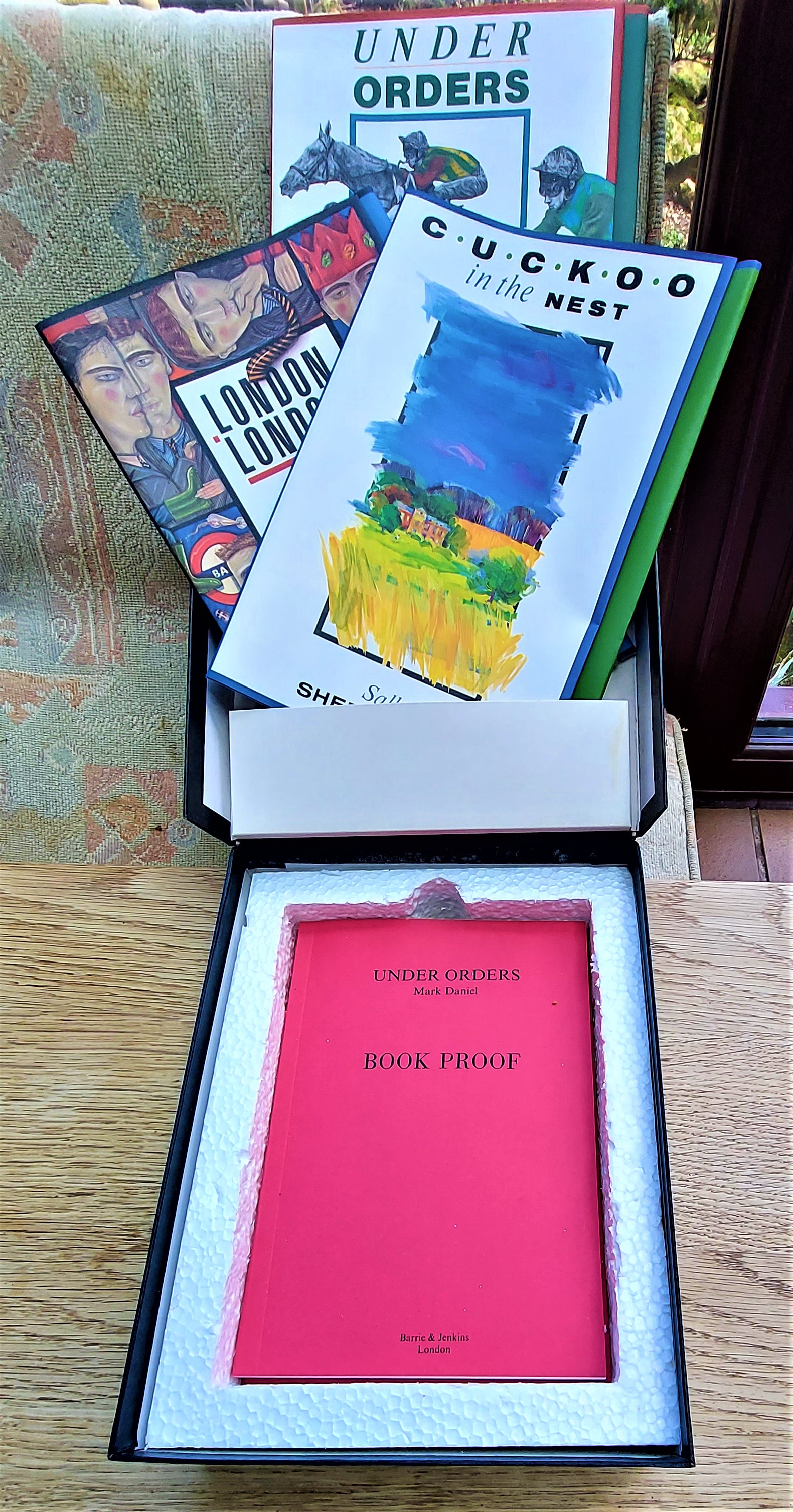 Under Orders. Cuckoo in the Nest. London,London.** RARE Presentation Box Set **** by Mark Daniel ...