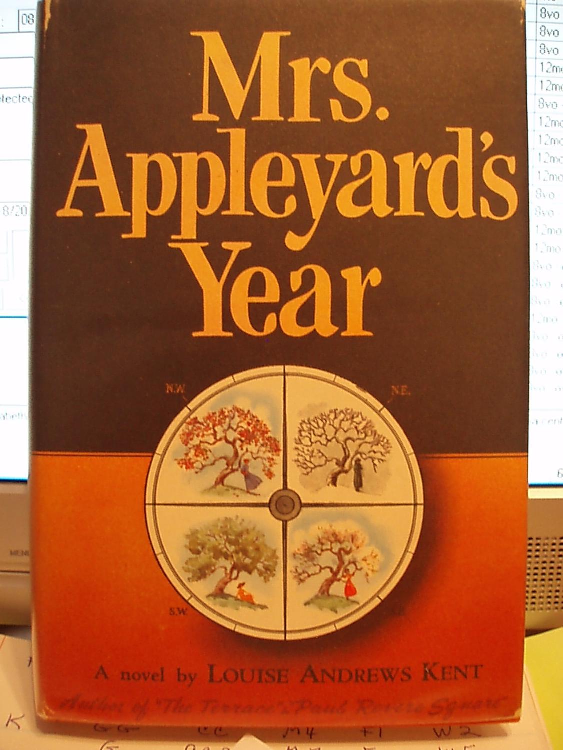 Mrs. Appleyard's Year by Kent, Louise Andrews: Very Good + Hardcover ...