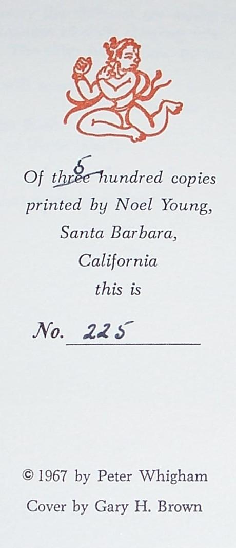 The Ingathering of Love by WHIGHAM, Peter: Soft Cover (1967) First ...