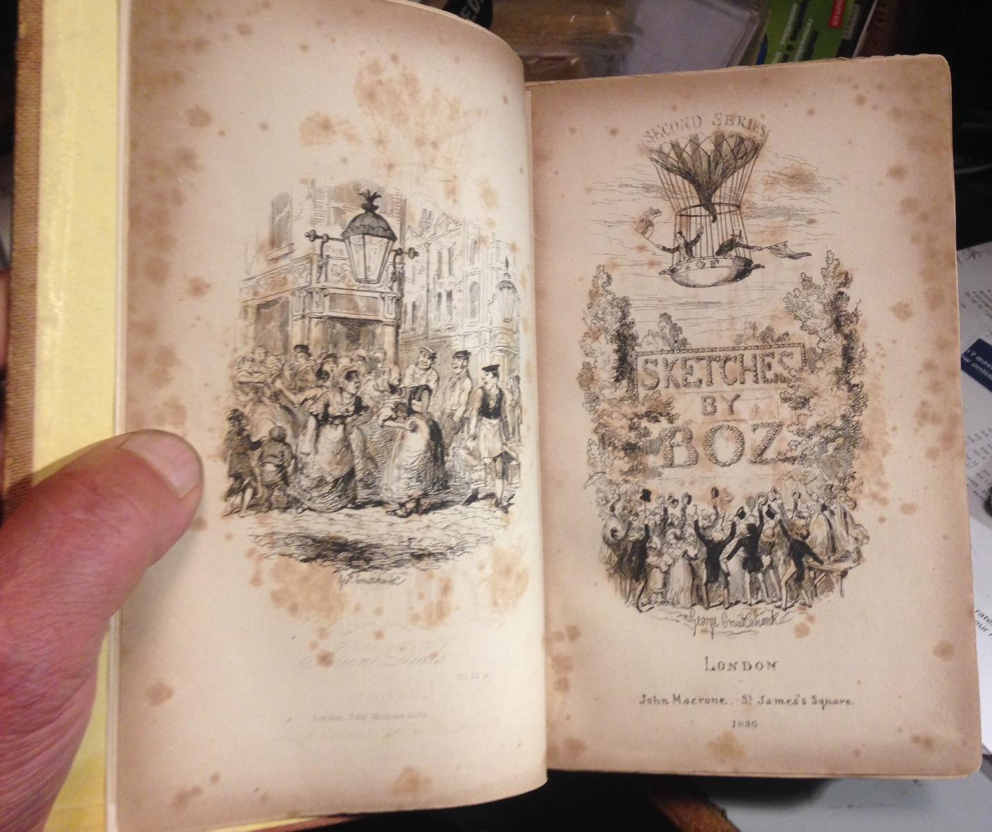 SKETCHES BY BOZ: Illustrative of Every-Day Life, and Every-Day People ...