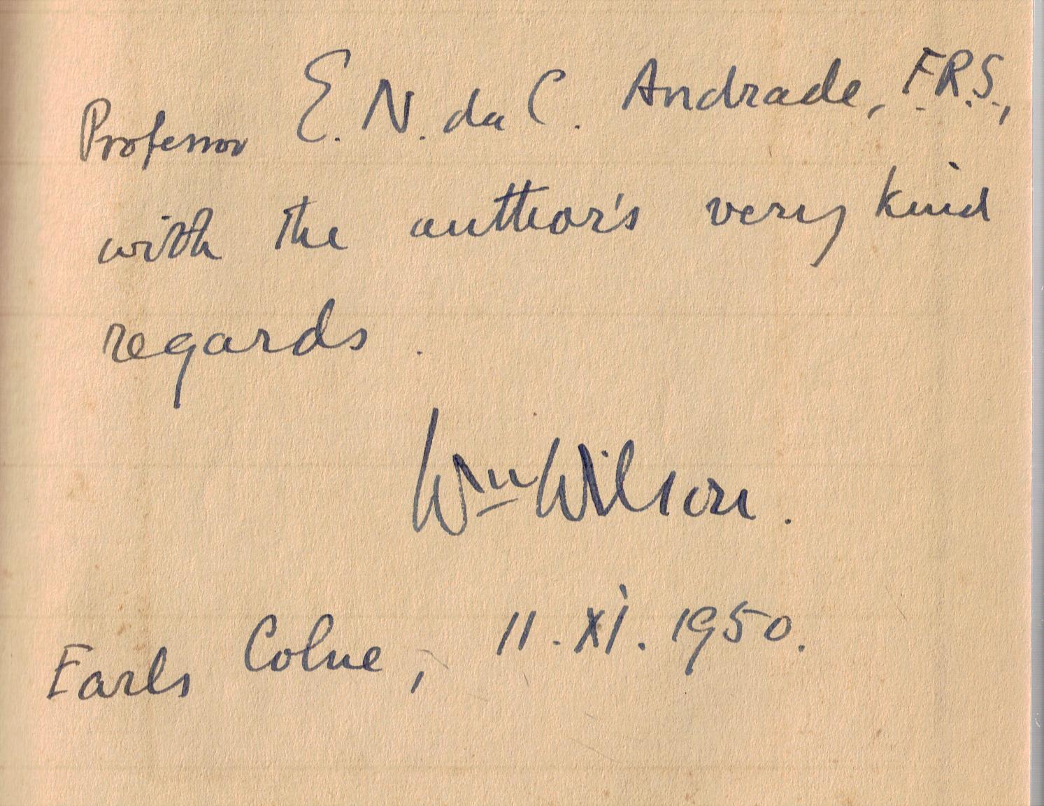 A Hundred Years of Physics / signed, presentation, dual association ...