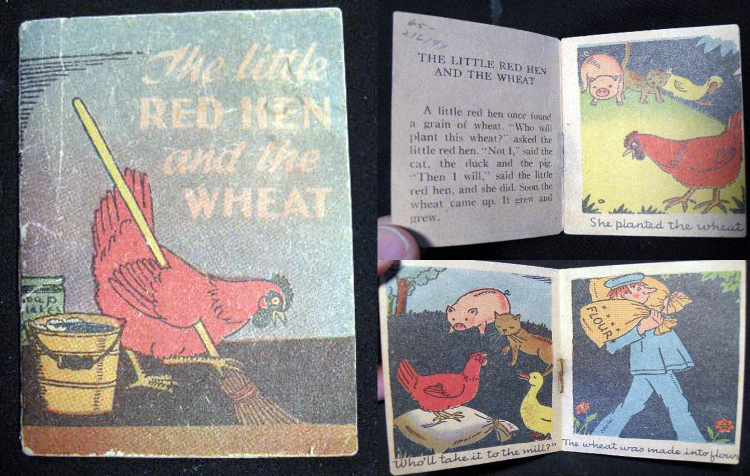 The Little Red Hen And the Wheat par (Childrens Book - Miniature): Very ...