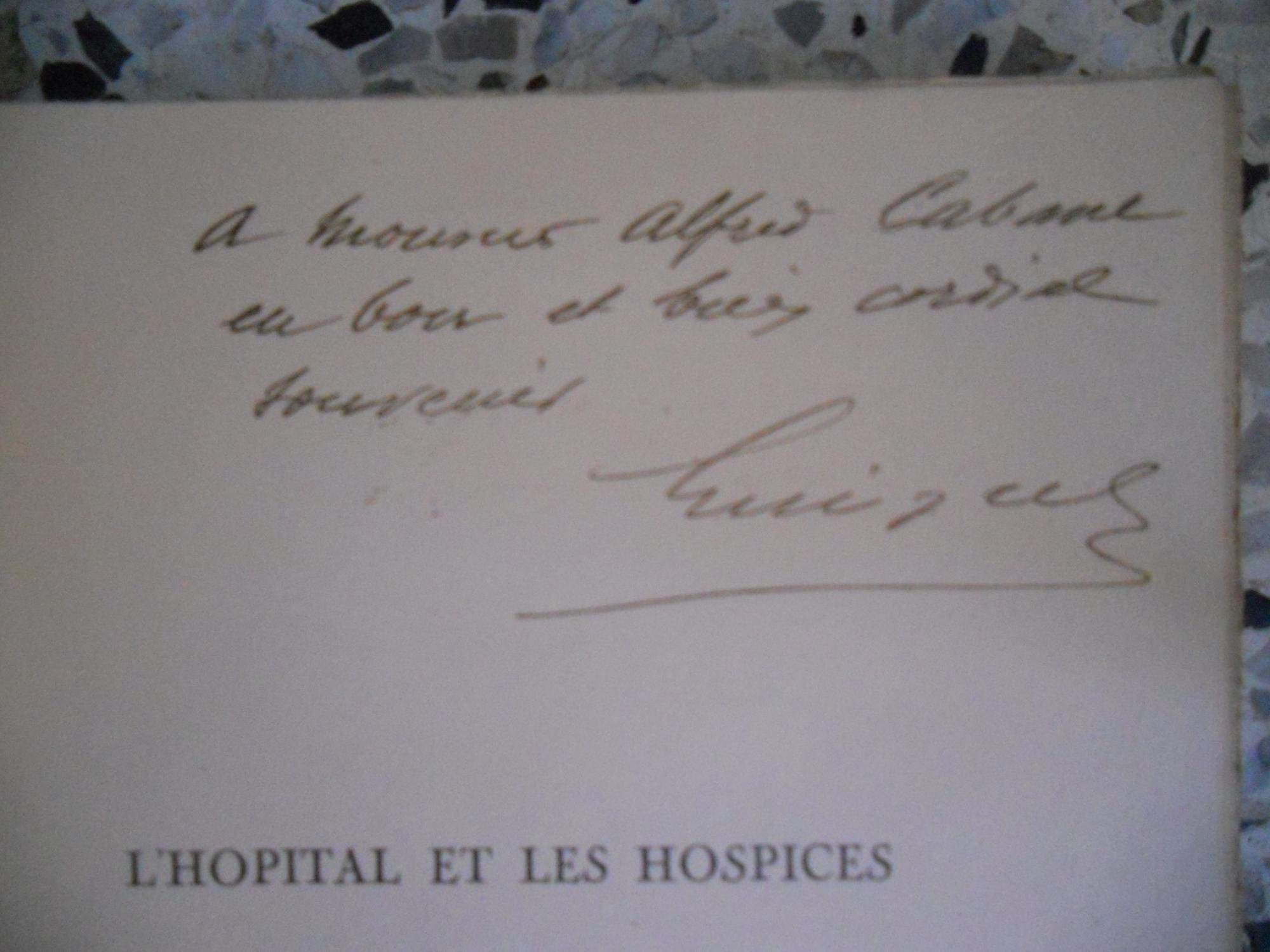 L'hopital et les hospices de l'Isle-sur-Sorgue by Julien Guigue: Signed ...