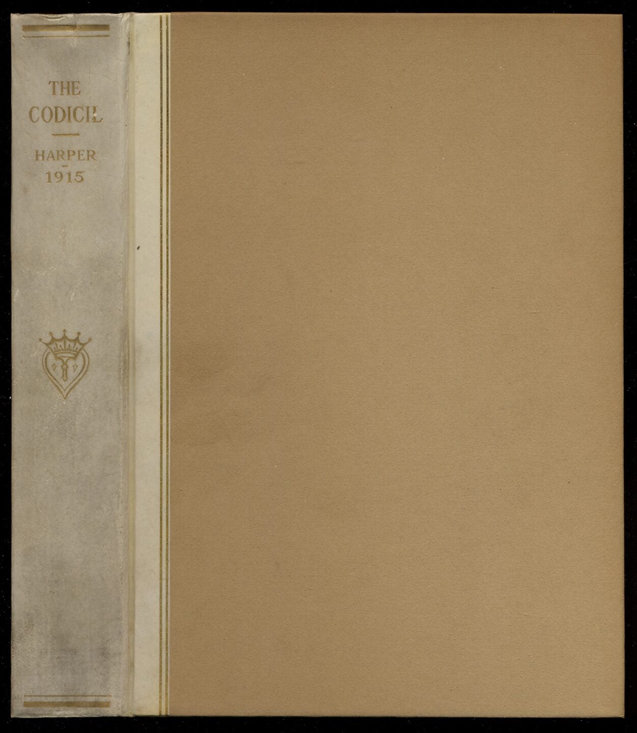 The Codicil von HARPER, Henry Howard: Near Fine Hardcover (1915 ...