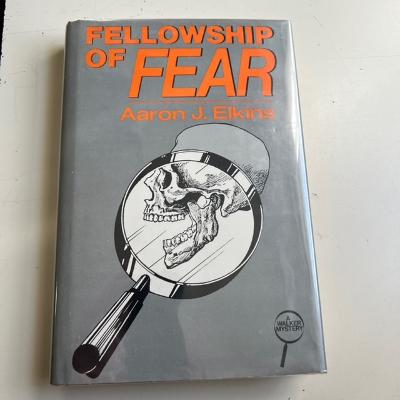 Fellowship of Fear by ELKINS, Aaron J.: Near Fine Hard Cover (1982 ...