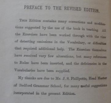 Via Latina: A First Latin book, including accidence, rules of syntax ...