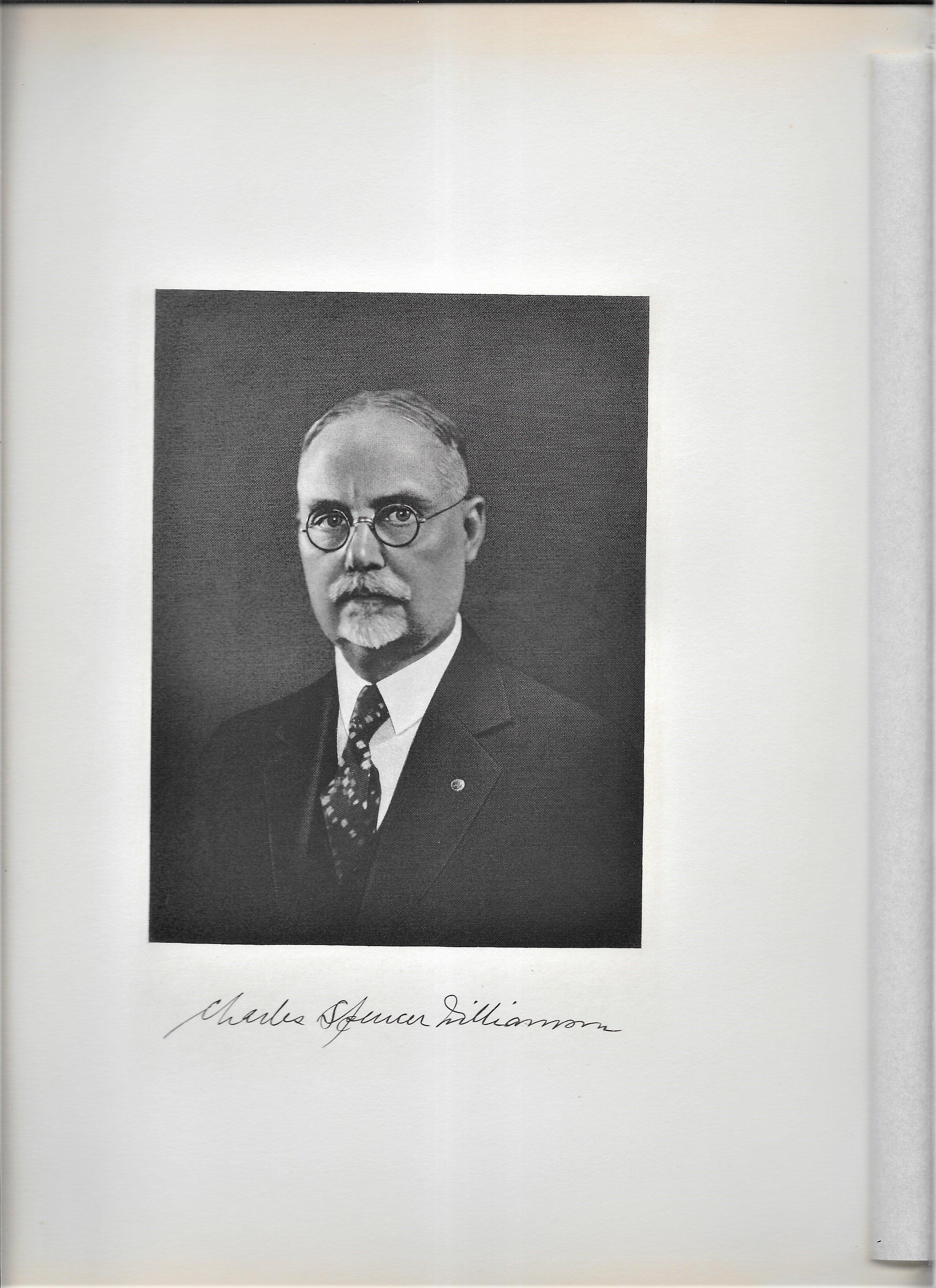 Charles Spencer Williamson, M. D., Steel Engraved Portrait par ...