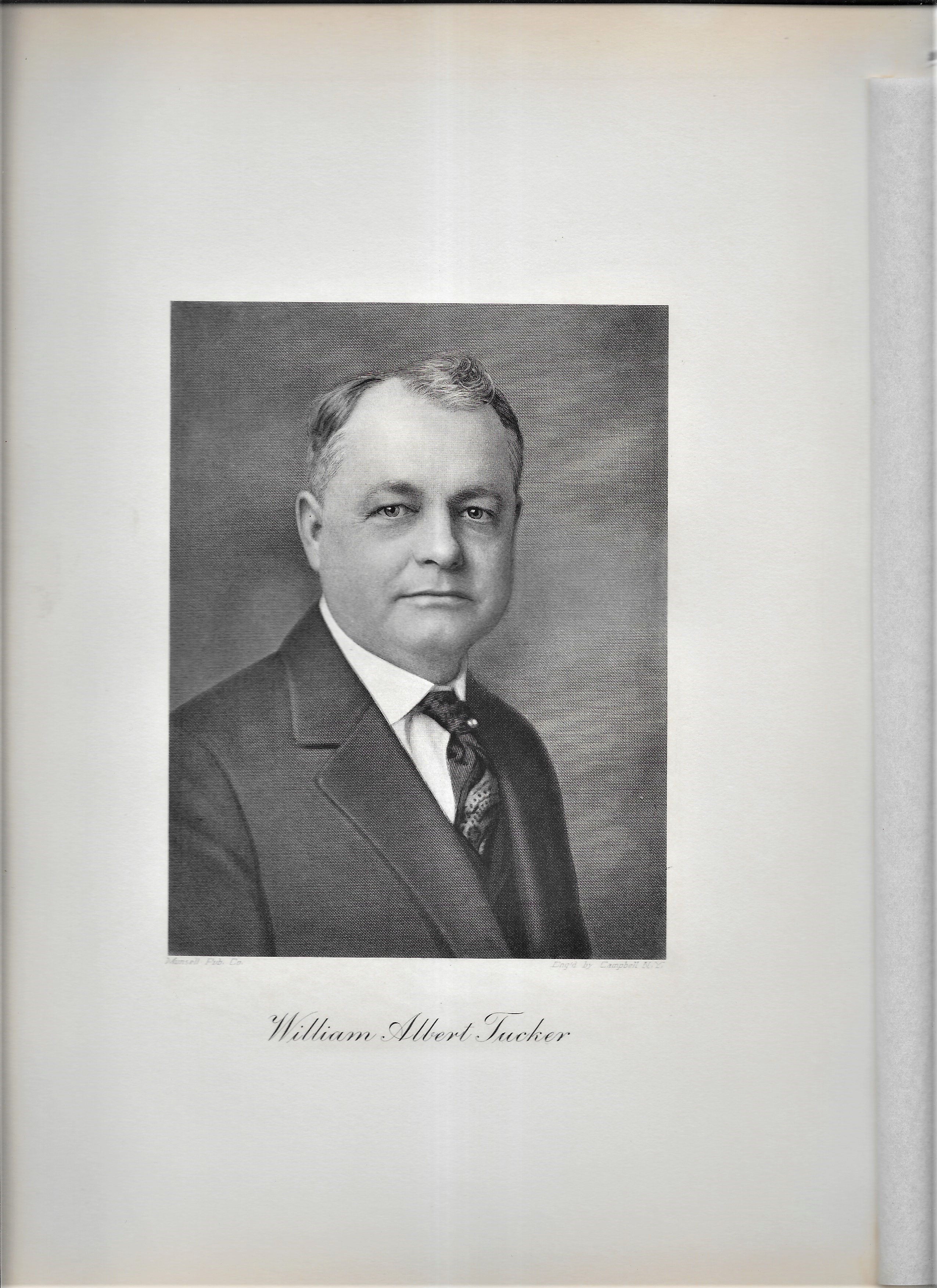 William Albert Tucker Steel Engraved Portrait by Tucker, William Albert ...