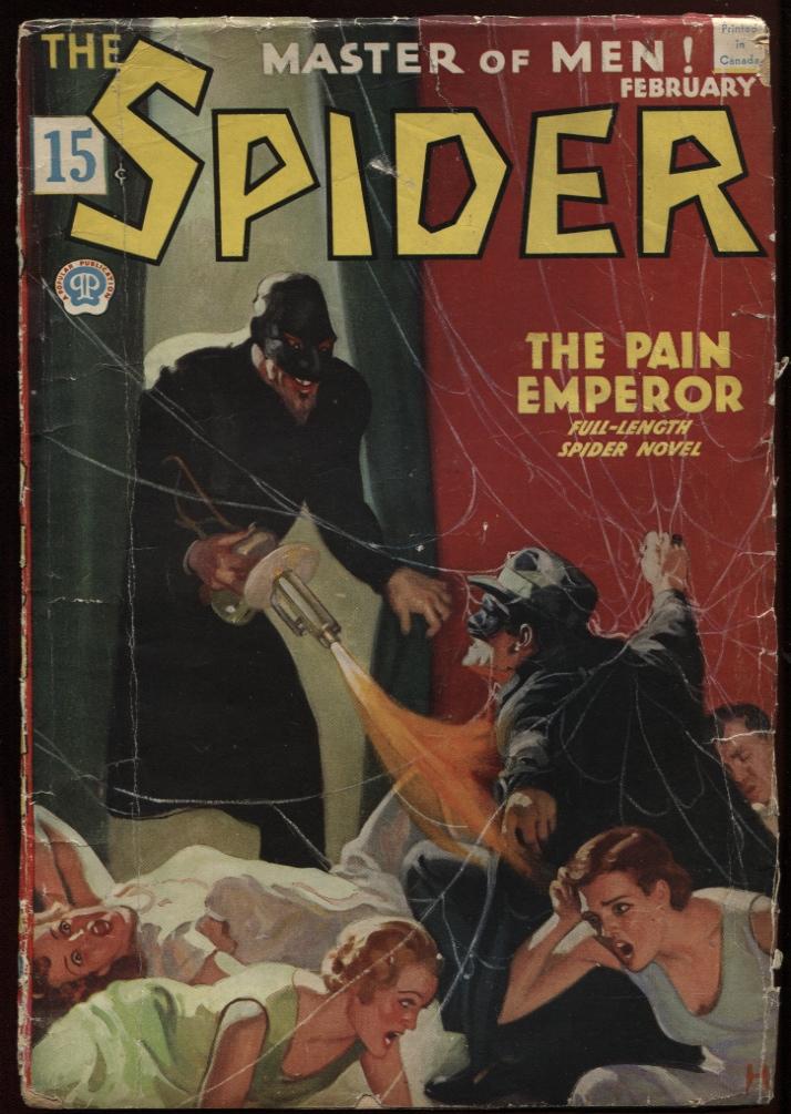 Spider, The. 1935 February.: Good+ Pulp (1935) First Edition; First ...
