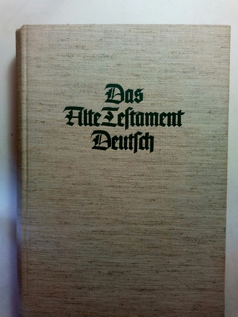 Das Alte Testament Deutsch. Neues Göttinger Bibelwerk. Teilbände 9 und ...