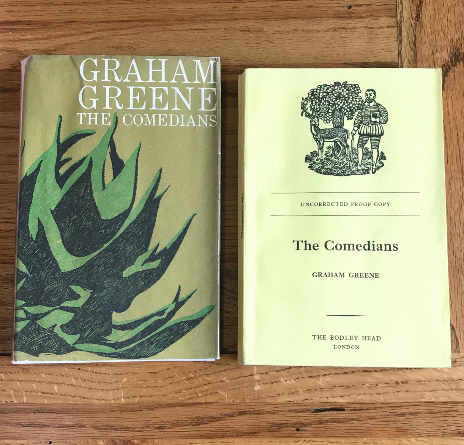 THE COMEDIANS by GREENE GRAHAM: (1966) First Edition. | James M Pickard ...
