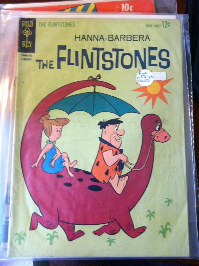 The Flintstones Gold Key 9 1963 Hanna Barbera By Na De Na Good Earthlight Books